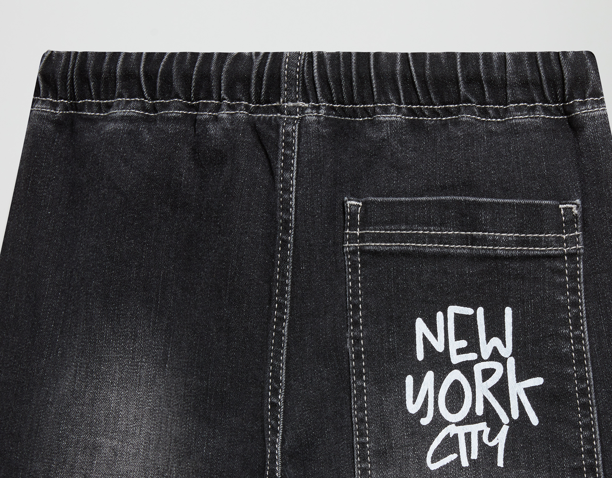 Boy's cargo jeans with drawstring | Bikkembergs
