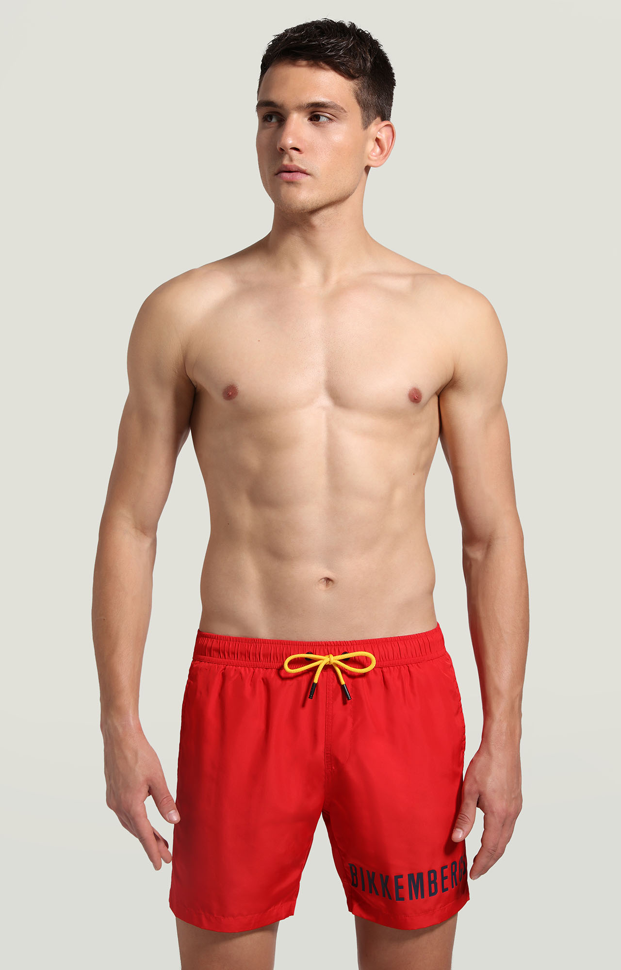 Mens Swim Shorts Stowable Bikkembergs
