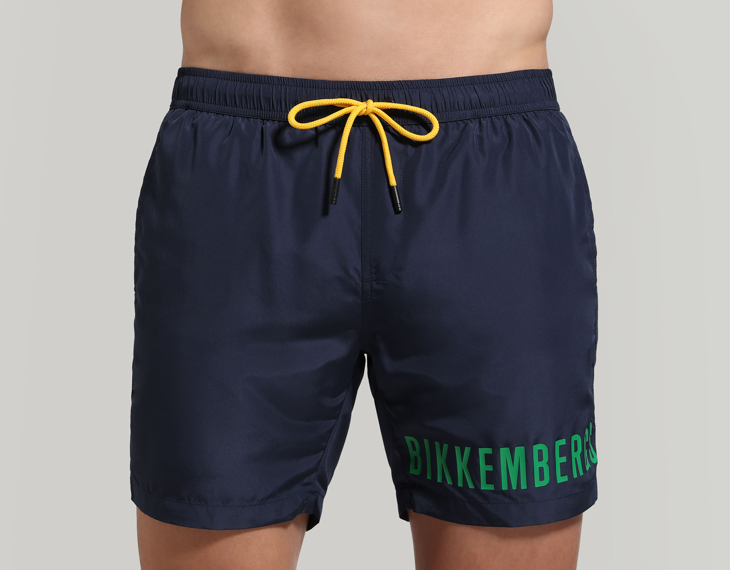 Blue Men's swim shorts - stowable | Bikkembergs