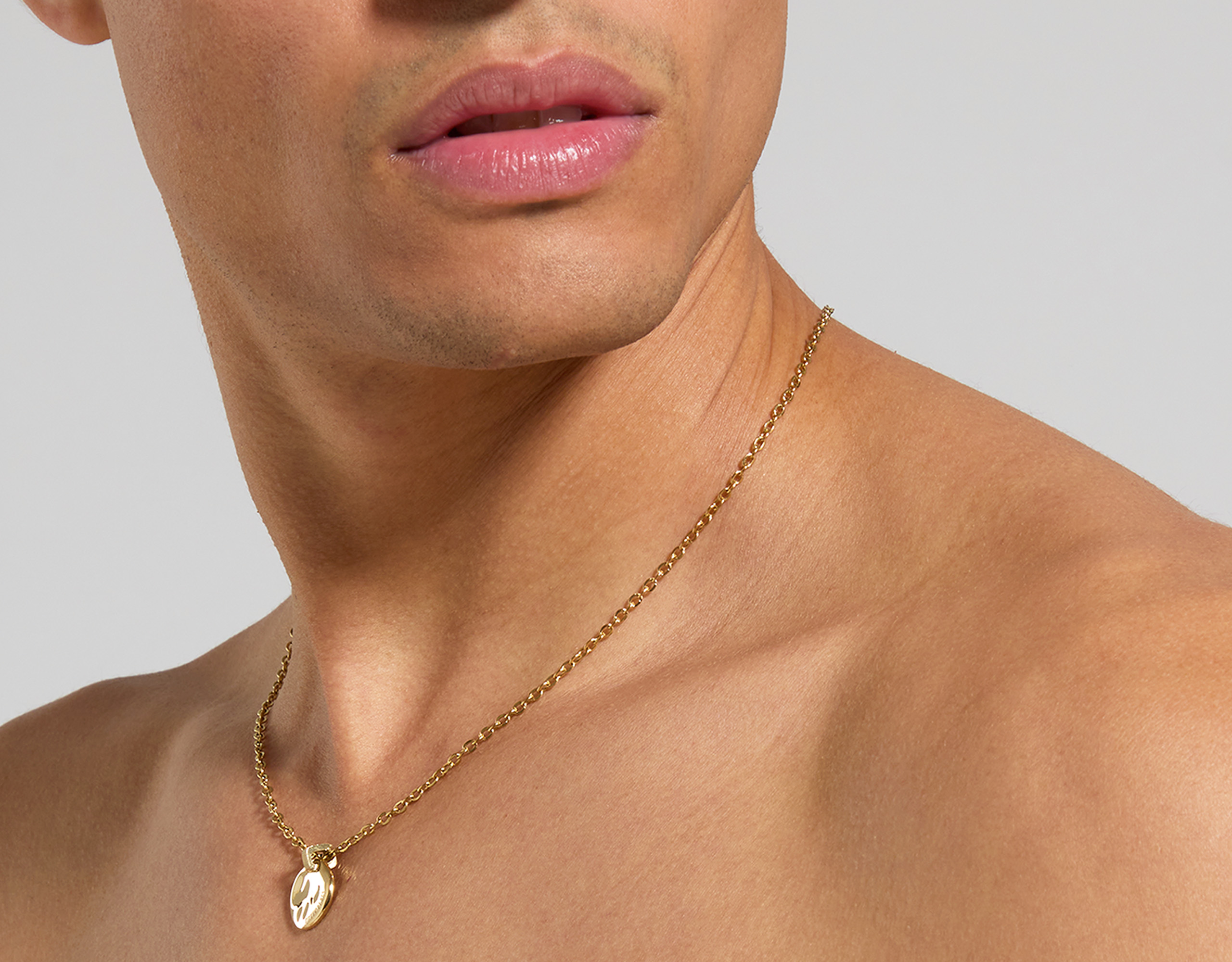 Men's Hammer necklace with diamond | Bikkembergs