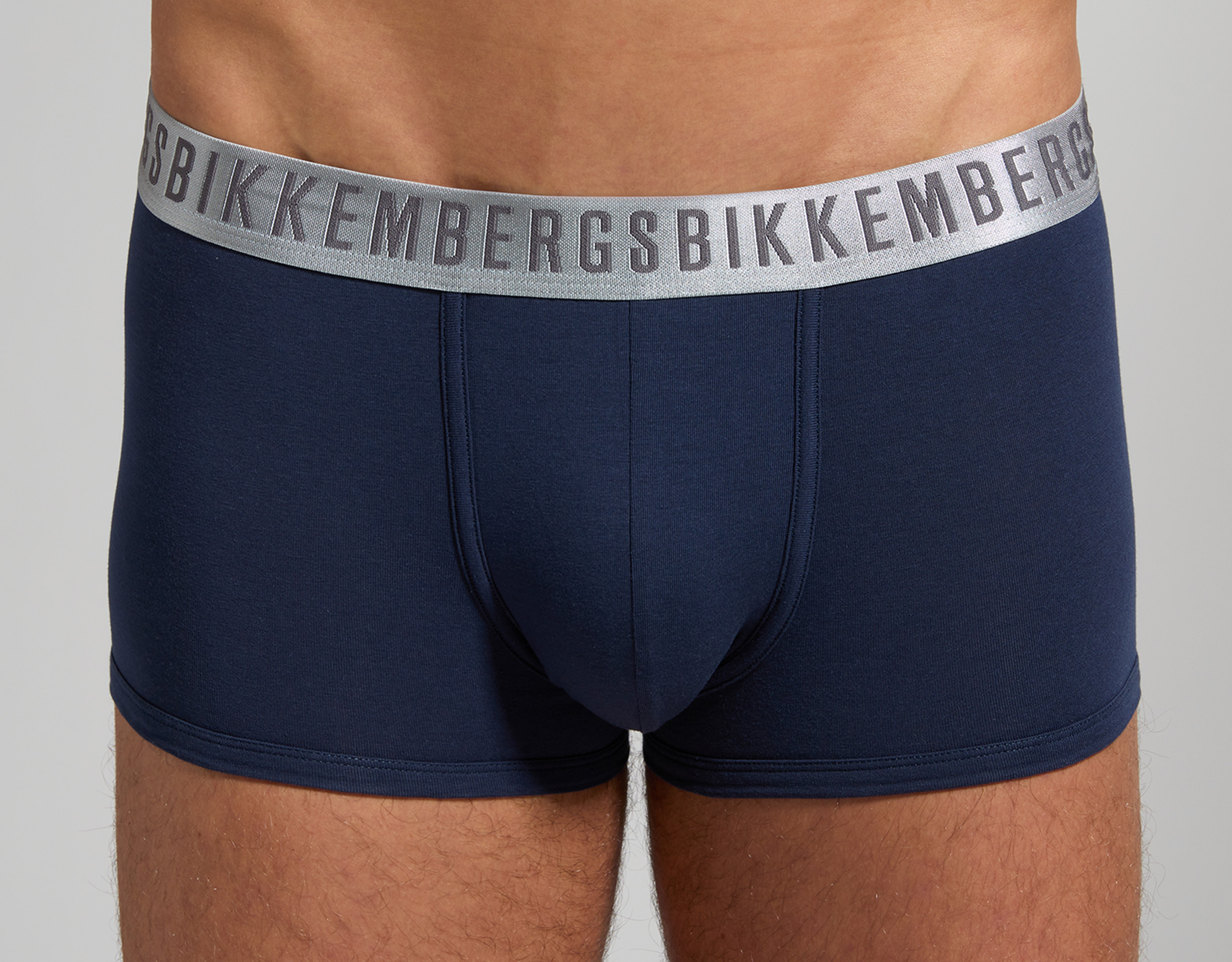 2-pack silver men's boxers | Bikkembergs