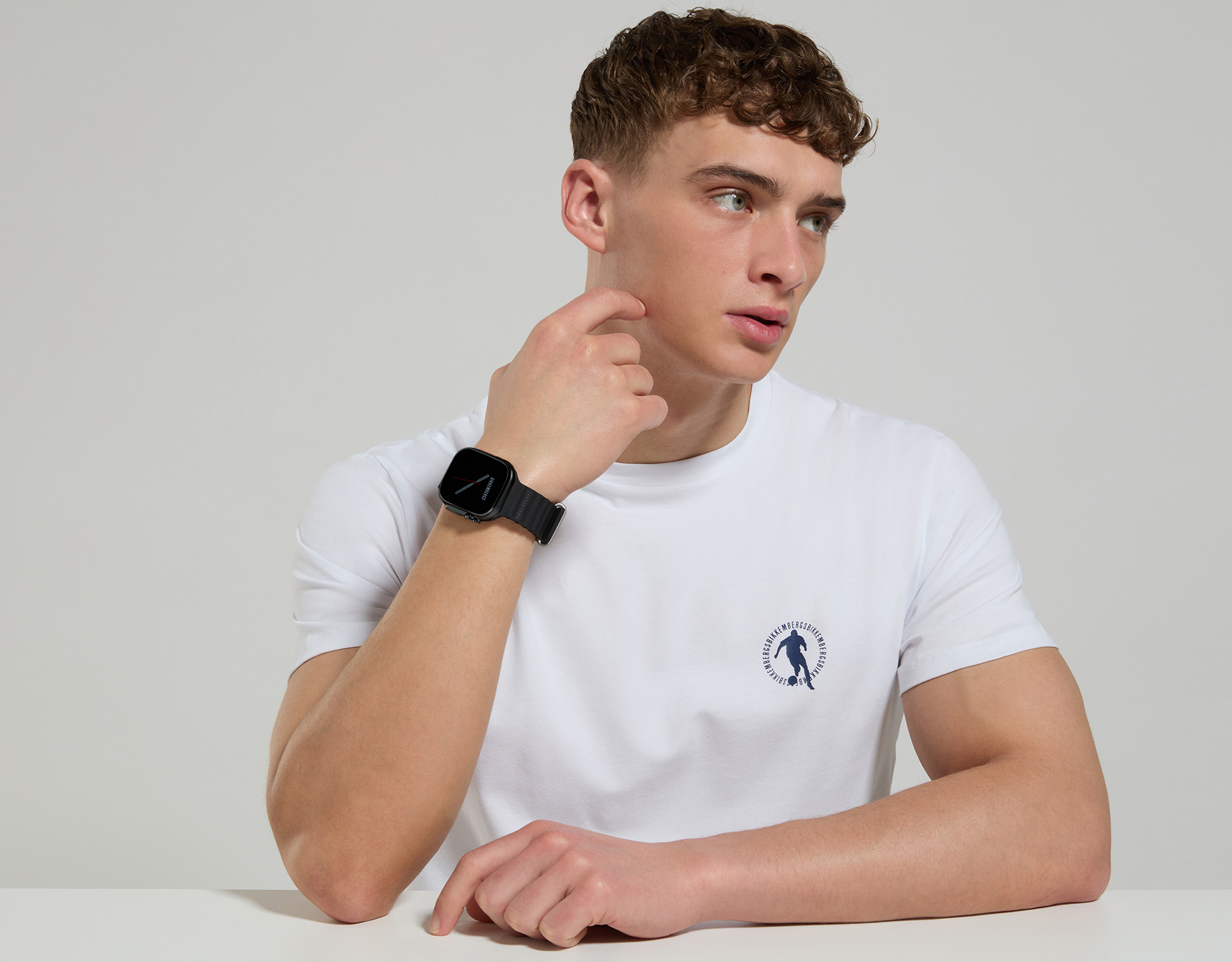 Smartwatch with 180 sports functions | BLACK | Bikkembergs